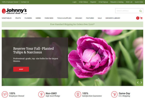 Johnny’s Seed Review - Companion Planting Chart